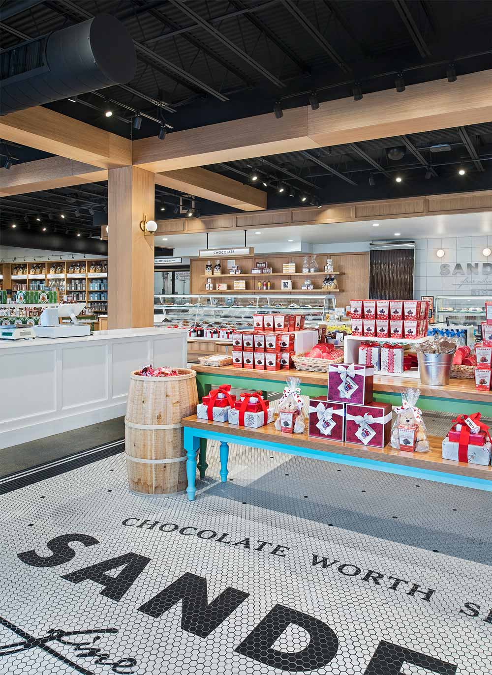 Sanders Chocolate and Ice Cream Shoppe - Patrick Thompson Design