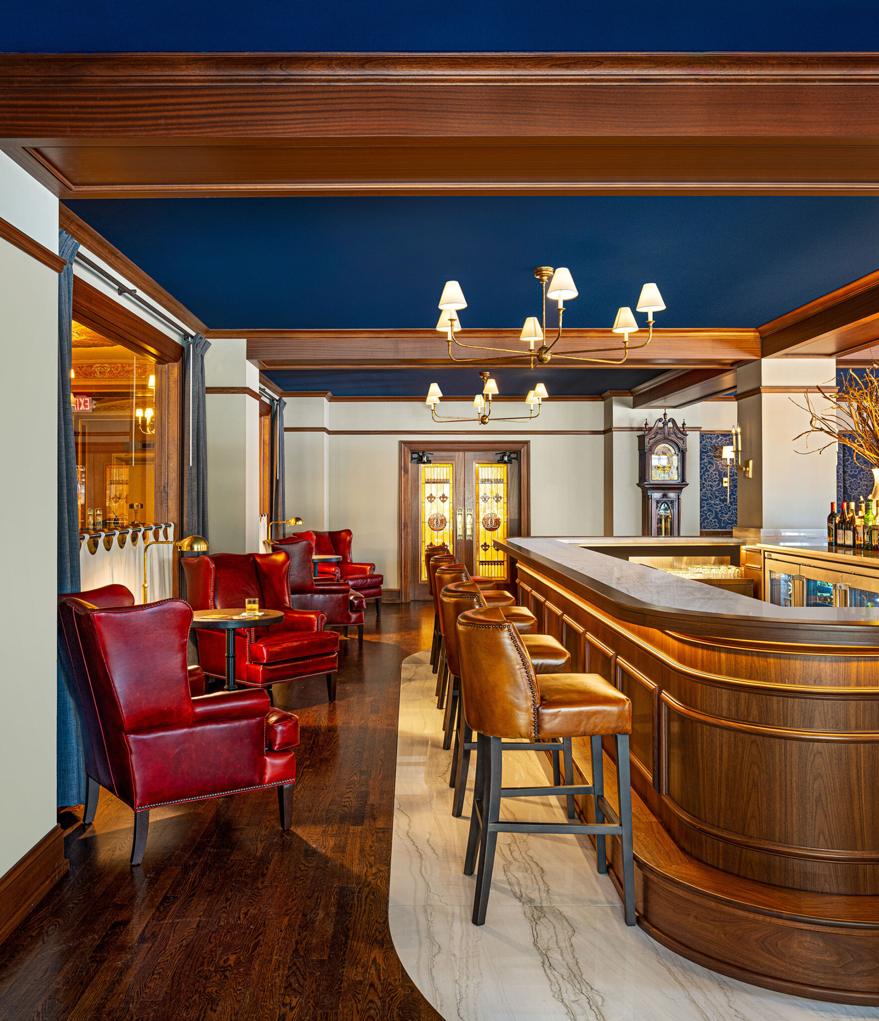 Bar Charles at the Colony Club - Patrick Thompson Design