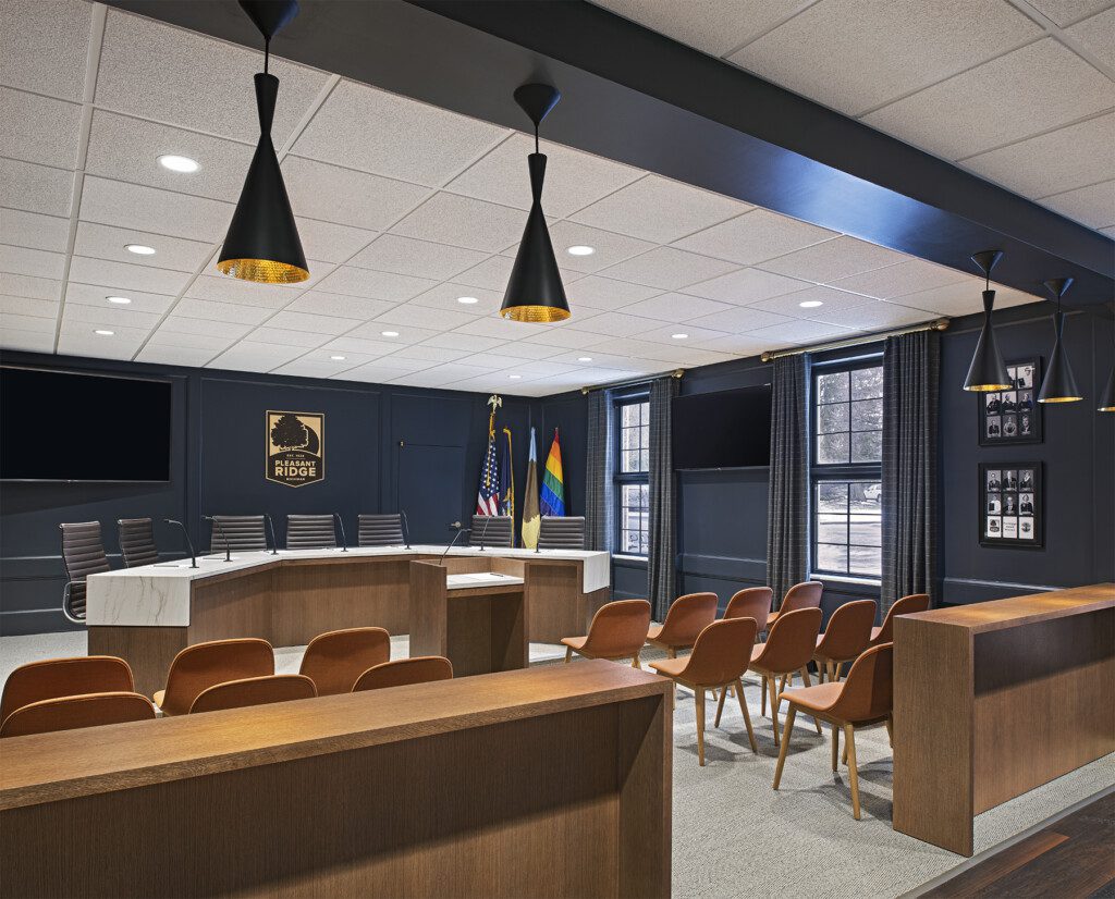 Pleasant Ridge City Hall and Park Pavilions - Patrick Thompson Design